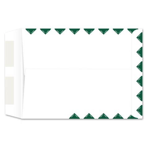 10x13 Catalog Envelopes 28lb White With First Class Border 500 Pk