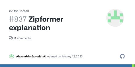 Zipformer Explanation · Issue 837 · K2 Fsaicefall · Github