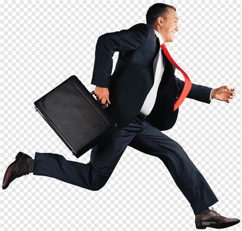 Briefcase Running Businessperson Graphy Businessman People Running
