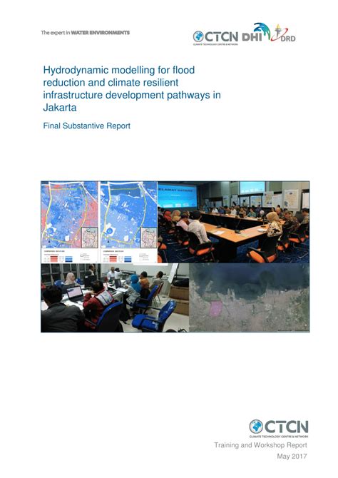 Pdf Hydrodynamic Modelling For Flood Reduction And Climate Resilient Infrastructure