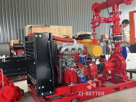 Diesel Engine Fire Pump Set Better Technology Co Ltd