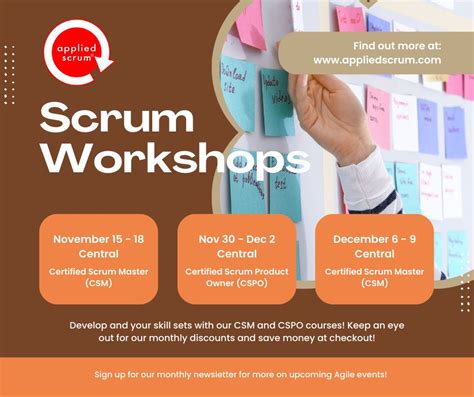 Applied Scrum On Linkedin Csm Cspo Scrum Scrummaster