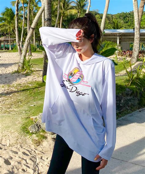 진열안함 당일배송무배 샌디에고 긴팔 오버핏 후드 래쉬가드 Upf50