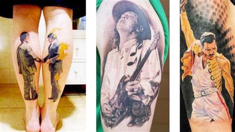 21 Most Epic Classic Rock Tattoos Rock Tattoo Classic Rock Rock Legends