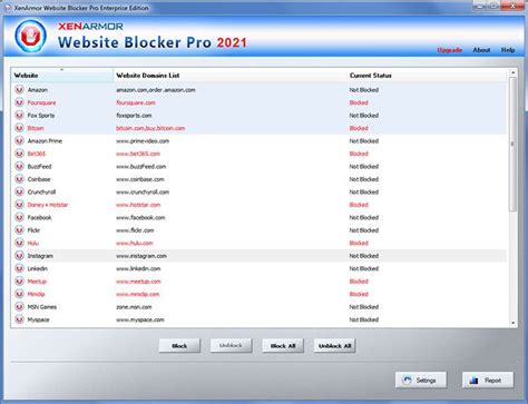 Xenarmor Website Blocker Pro Software 2021 Xenarmor