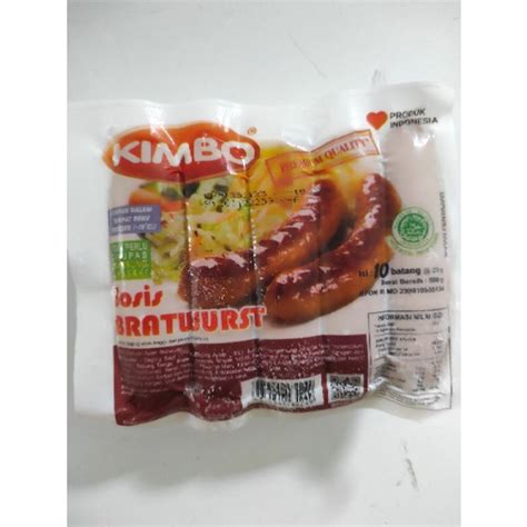 Jual Kimbo Sosis Bakar Mini Original 500gr Shopee Indonesia