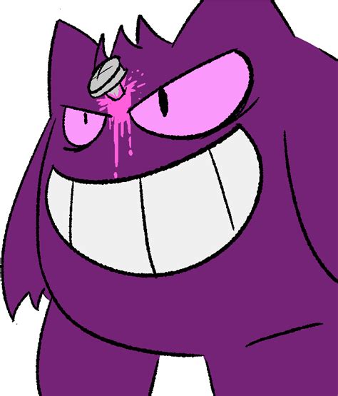 Download Purple Cartoon Character Smiling