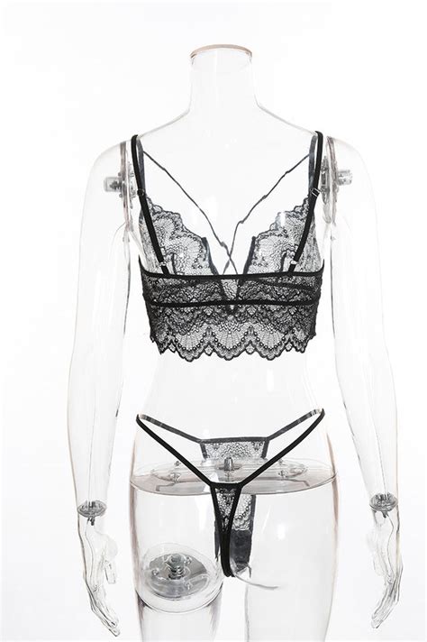 Lace Halter Sexy Lingerie Set Dvl Shop