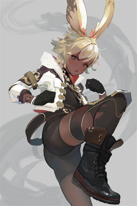 Polilla Monk Final Fantasy Warrior Of Light Ff14 Final Fantasy