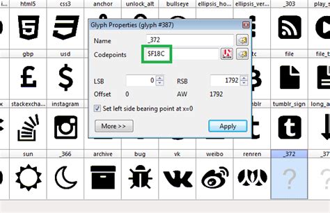 Font Awesome Fontawesome F18c Fa Pagelines Symbol Is Not Shown But