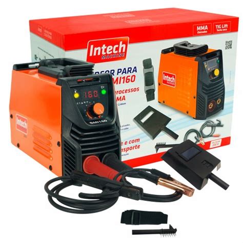 Inversora De Solda Painel Digital 160a Para Eletrodo E Tig