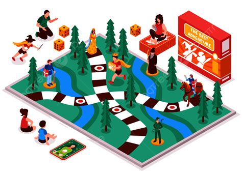 與包括兒童和成人在內的人的棋盤遊戲等距組合 色子 大人 小子向量圖案素材免費下載，png，eps和ai素材下載 Pngtree