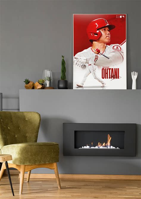 Shohei Ohtani Canvas Shohei Ohtani Poster Los Angeles Angels Canvas