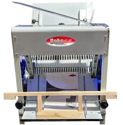 Bakemax 1″ Slice Thickness 15 Blades Countertop Gravity Feed Soft Cr