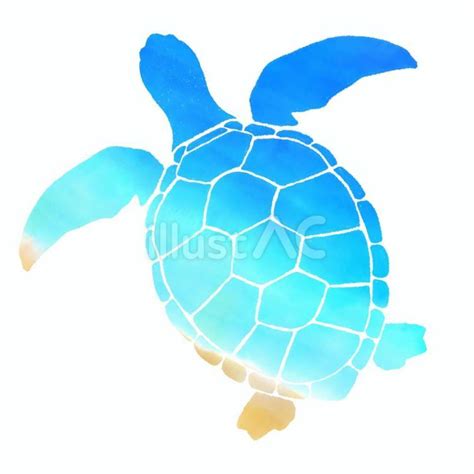 ウミガメイラスト No 23692515｜無料イラスト・フリー素材なら「イラストac」