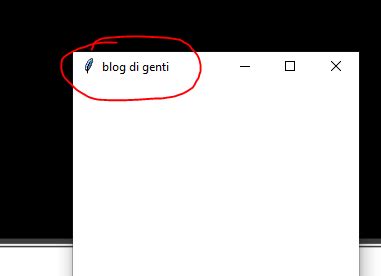 Tkinter Finestra Base Python Blog Di Genti