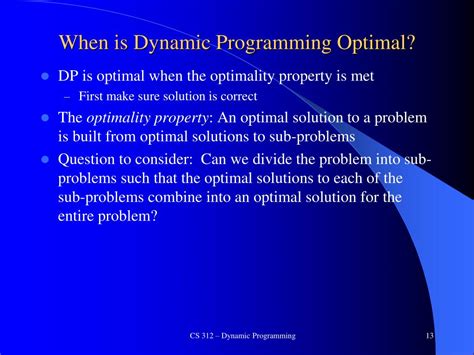Ppt Dynamic Programming Powerpoint Presentation Free Download Id