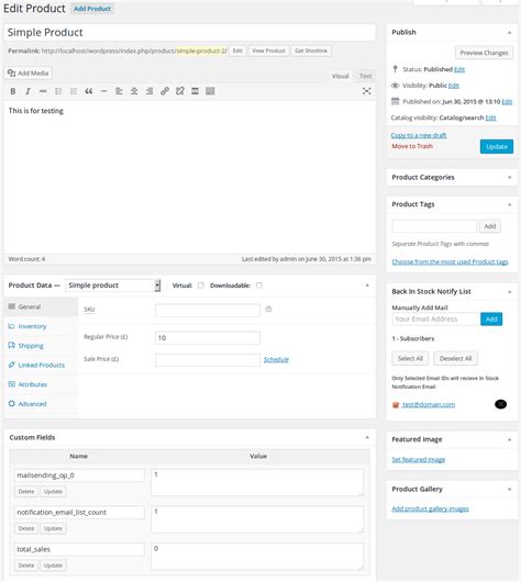 Back In Stock Notifier WooCommerce Waitlist Pro By Webstock CodeCanyon