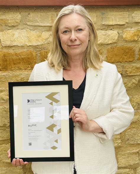 Were Thrilled To Announce That Our Dentist Dr Judith Husband Has Achieved A Prestigious