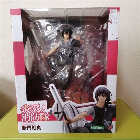 Amazon コトブキヤ Artfx J 炎炎ノ消防隊 新門紅丸 18 完成フィギュア フィギュア・ドール 通販