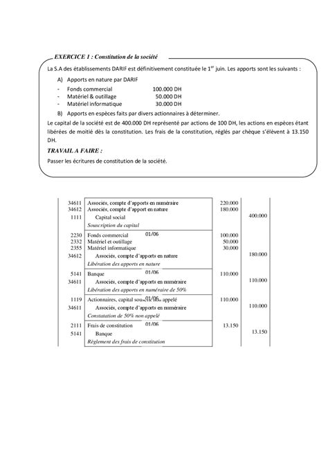 Notes Sur Les Concepts De Comptabilité 1 Docsity