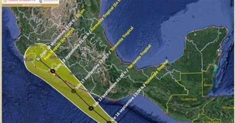 Tormenta Tropical Lester Provocará Fuertes Lluvias En México