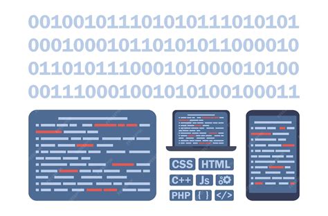 Icône De Jeu De Programmation Et De Codage Concept De Développement Web Illustration Plate