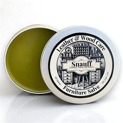 Leather And Wood Furniture Salve