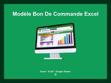 Modèle Bon De Commande Excel