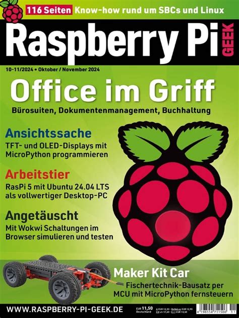 Raspberry Pi Geek 10112024 Download Pdf Magazines Deutsch