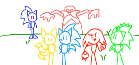 Sonic Doodle Adventures Poster By Theawsomeboii On Newgrounds