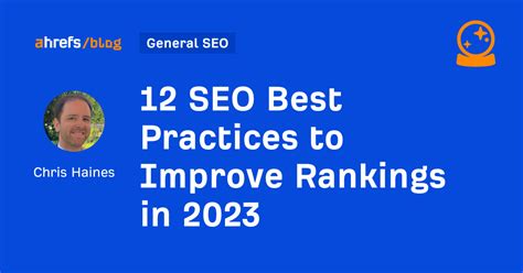 SEO Best Practices To Improve Rankings In
