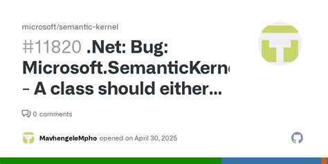 Net Bug Microsoftsemantickernelconnectorsopenai