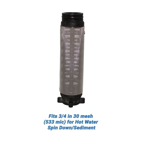 Ruscovu Flow Hot Water Filter Screens For Spin Downsediment Filters