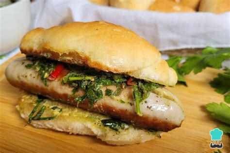 Choripán argentino Receta FÁCIL