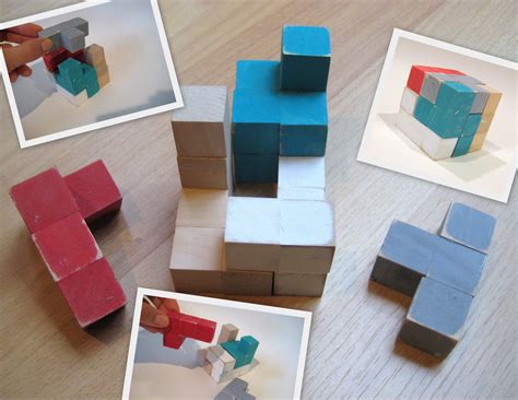 Make Your Own Cube Puzzle {jamie From C R A F T} East Coast Creative