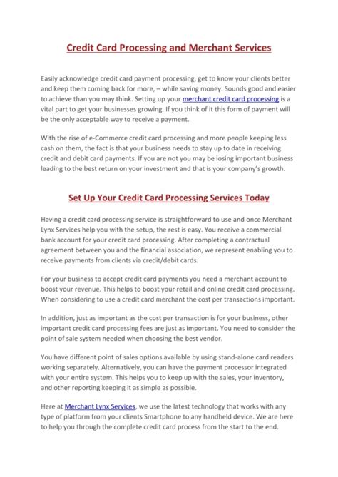 Ppt What Are Credit Card Processing Services Powerpoint Presentation