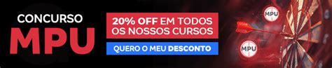 Concurso MPU está banca definida Confira