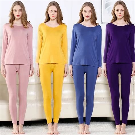Plus Size L 7xl Long Johns Winter Women Sexy Thermal Underwear Suit