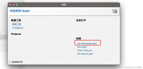 图可视化工具gephi使用教程 Csdn博客