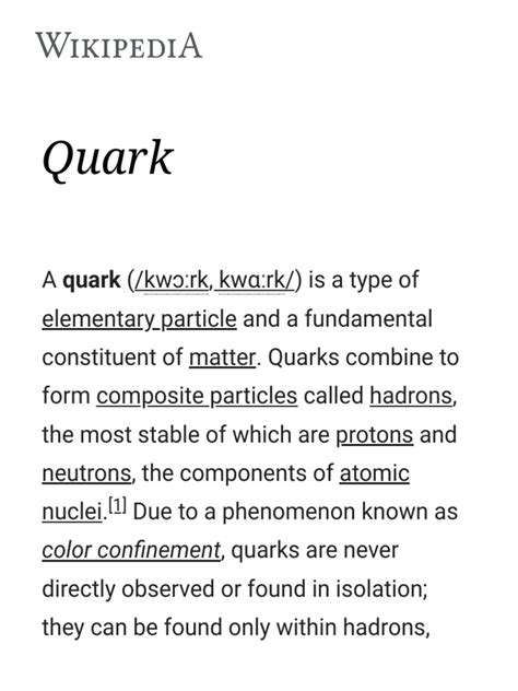 Quark Color Confinement Quarks Are Never Pdf Quark Hadron