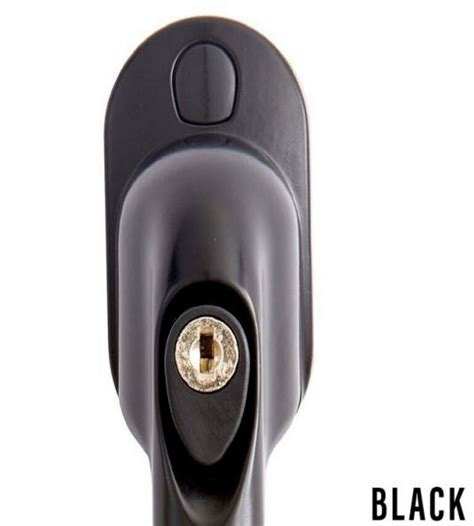 Endurance MK3 Black Inline 15mm Spindle Window Handle Sealco Scotland