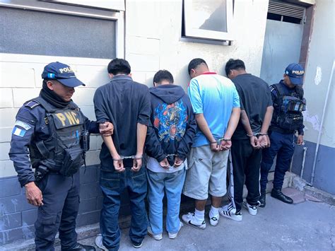 Capturan A Cuatro Presuntos Pandilleros En El Milagro Y La Pnc Indica