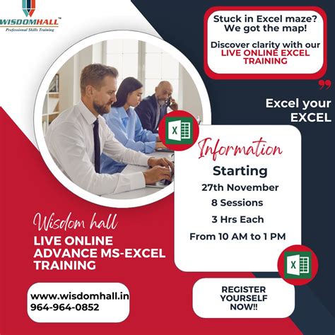 Wisdom Hall Advance Excel Training On Linkedin Spreadsheetsuccess