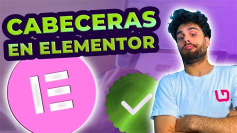 Hacer Una CABECERA Con ELEMENTOR GRATIS