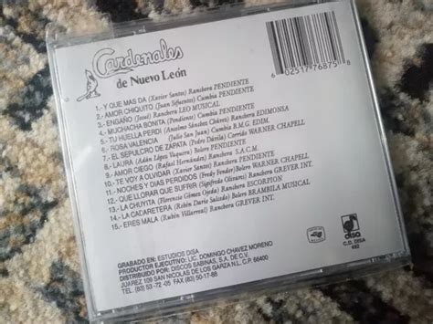 Los Cardenales De Nuevo Leon Cd 15 Grandes Exitos Vol 2 En Venta En