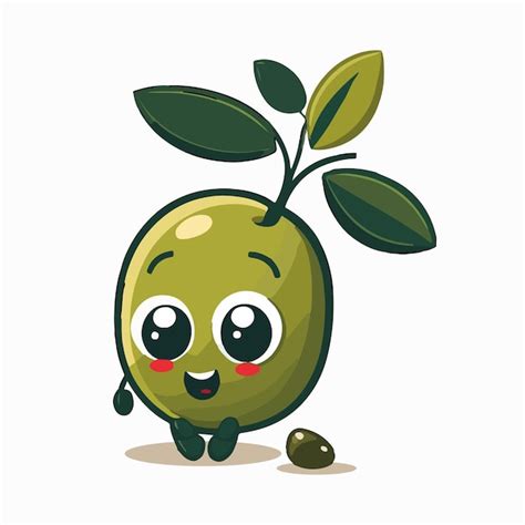 Premium Vector Vector Cute Olive Cartoon Style