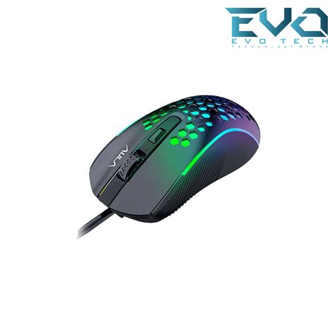 Aula S11 Usb Wired Gaming Mouse Rgb 3600dpi Evo Tech ايفو تك