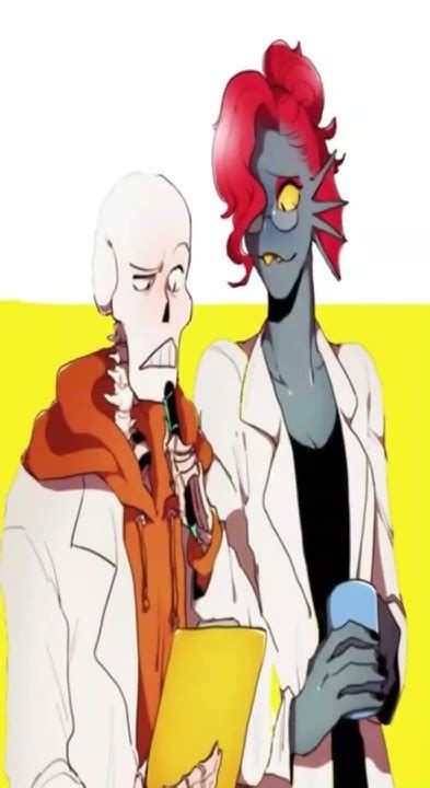 Who Is Underswap Undyne Teach Tale Undertale Animation Canon Vs Fandom Youtube