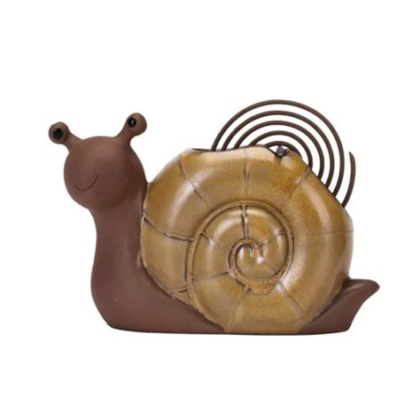 ESCARGOT EN C RAMIQUE Artisanal Pour Br Leur D Encens Embrasser